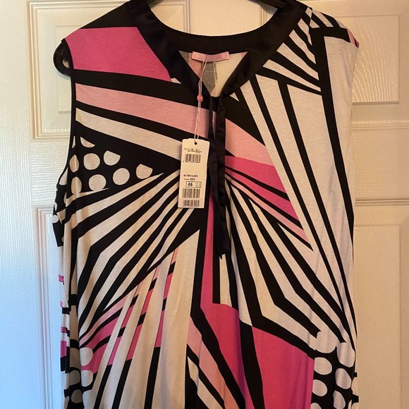 Basler | Tops | Basler New With Tags Sleeveless Multicolor Viscose Top ...